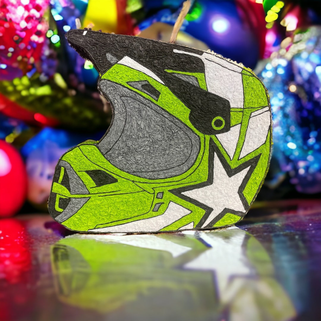 Eco-responsible Motocross Mountain Bike Motorcycle Piñata Made - Etsy