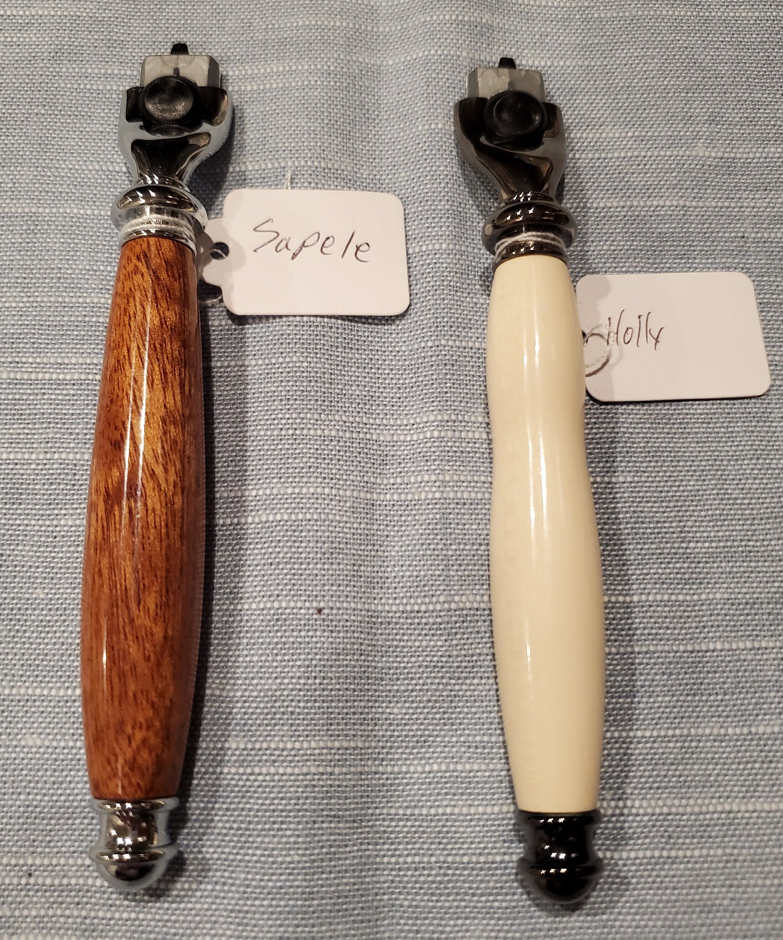 Hand Turned Razor and Accessories - Etsy