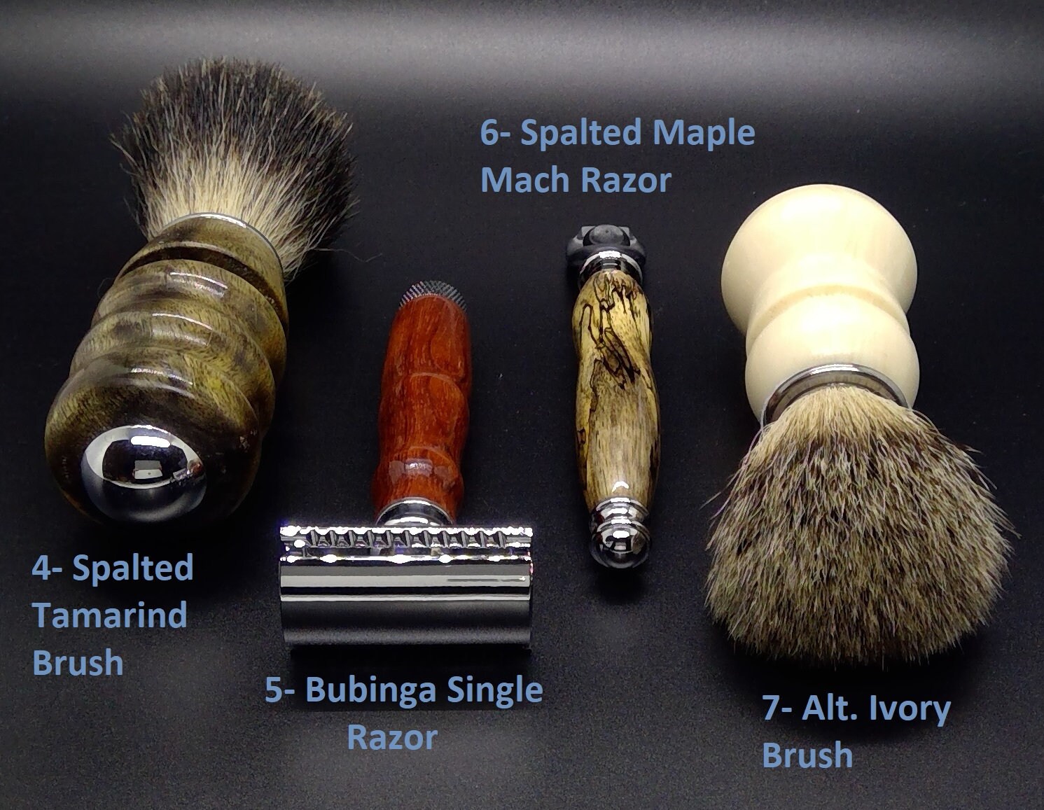 Hand Turned Razor and Accessories - Etsy