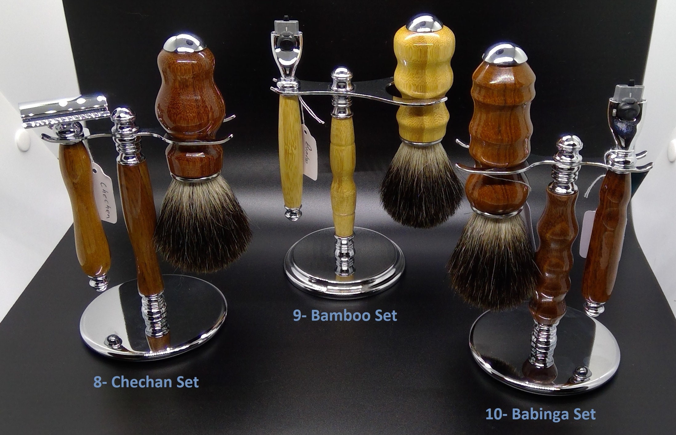 Hand Turned Razor and Accessories - Etsy