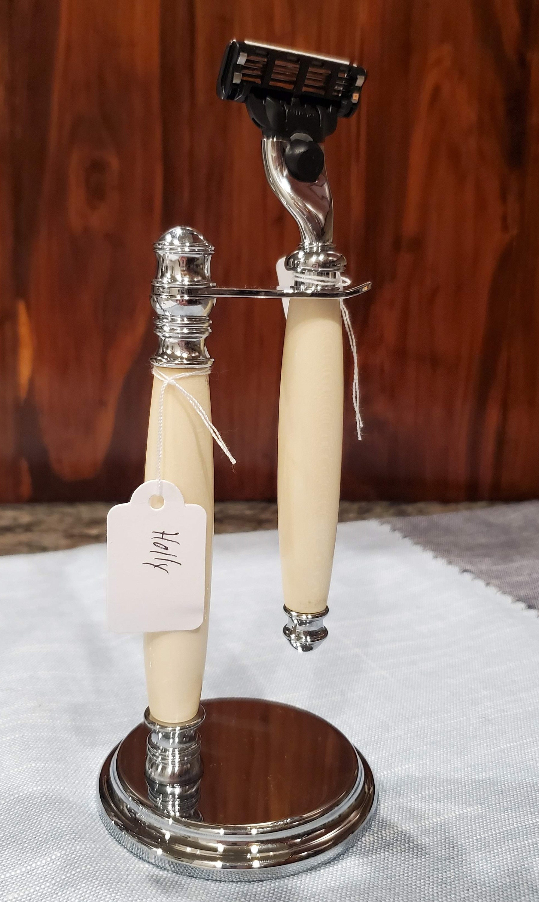 Hand Turned Razor and Accessories - Etsy