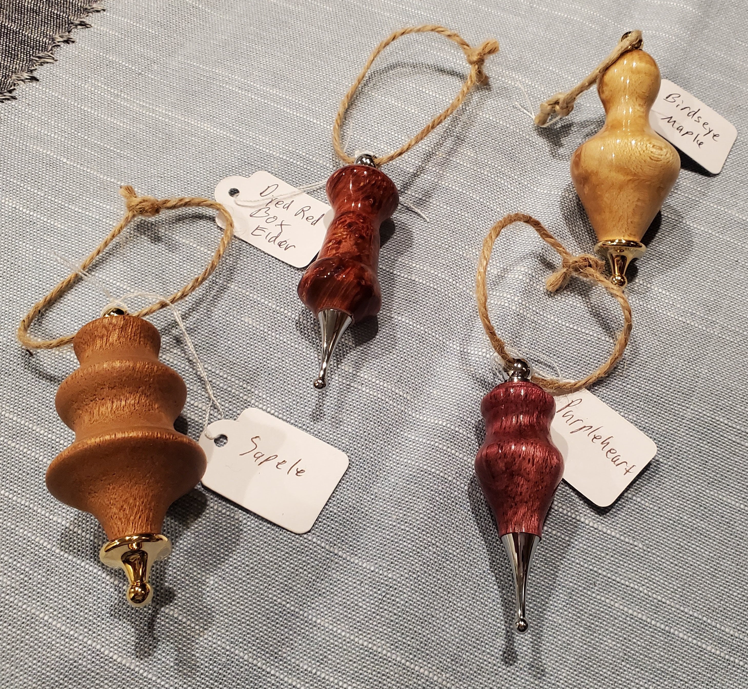 Hand Turned Ornaments* - Etsy