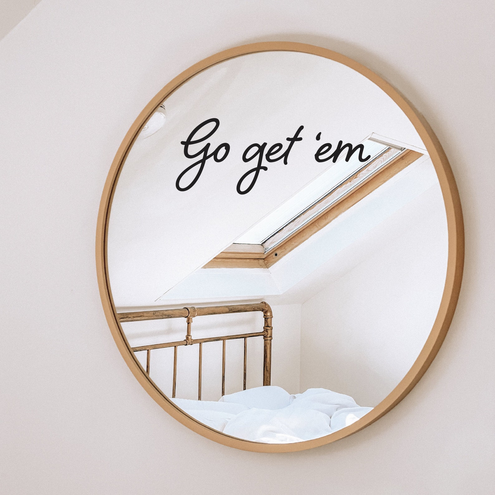 Go Get 'em Decal Positive Affirmation Positive - Etsy