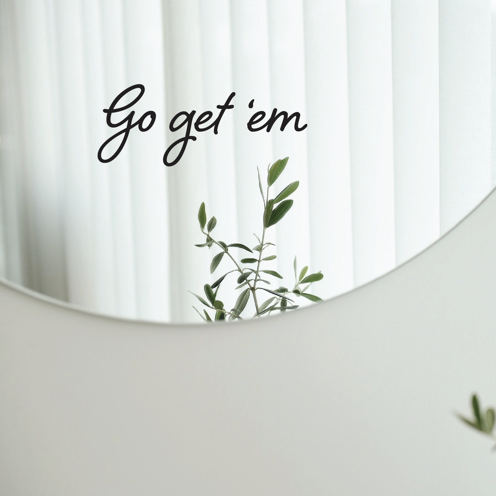 Go Get 'em Decal Positive Affirmation Positive - Etsy