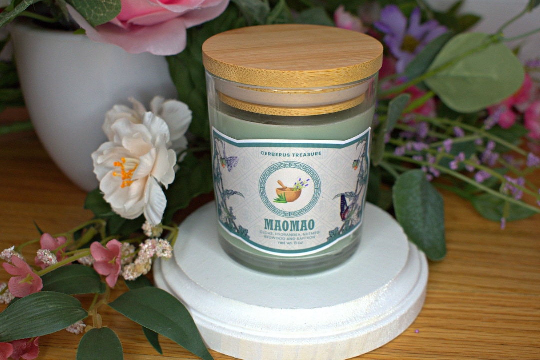 Clove, Hydrangea, Nutmeg, Redwood and Saffron - Anime Inspired Soy ...