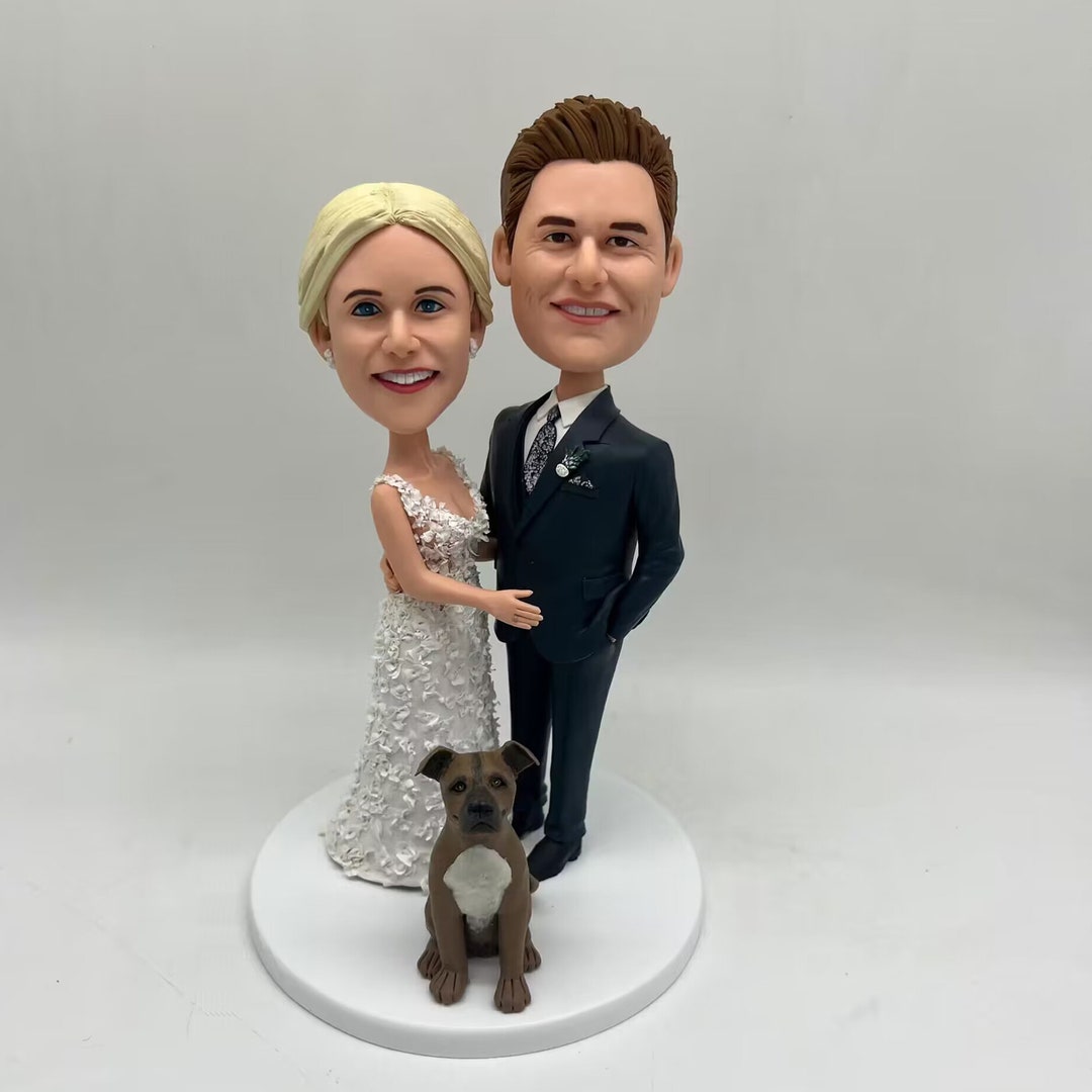 Personalized Couple Figurine, Custom Couple Figure, Wedding Cake Topper ...