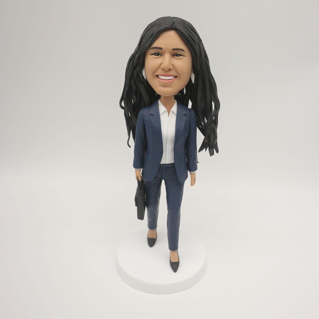 Custom Businesswoman Bobblehead, Office Lady Doll, Boss Gift,career ...
