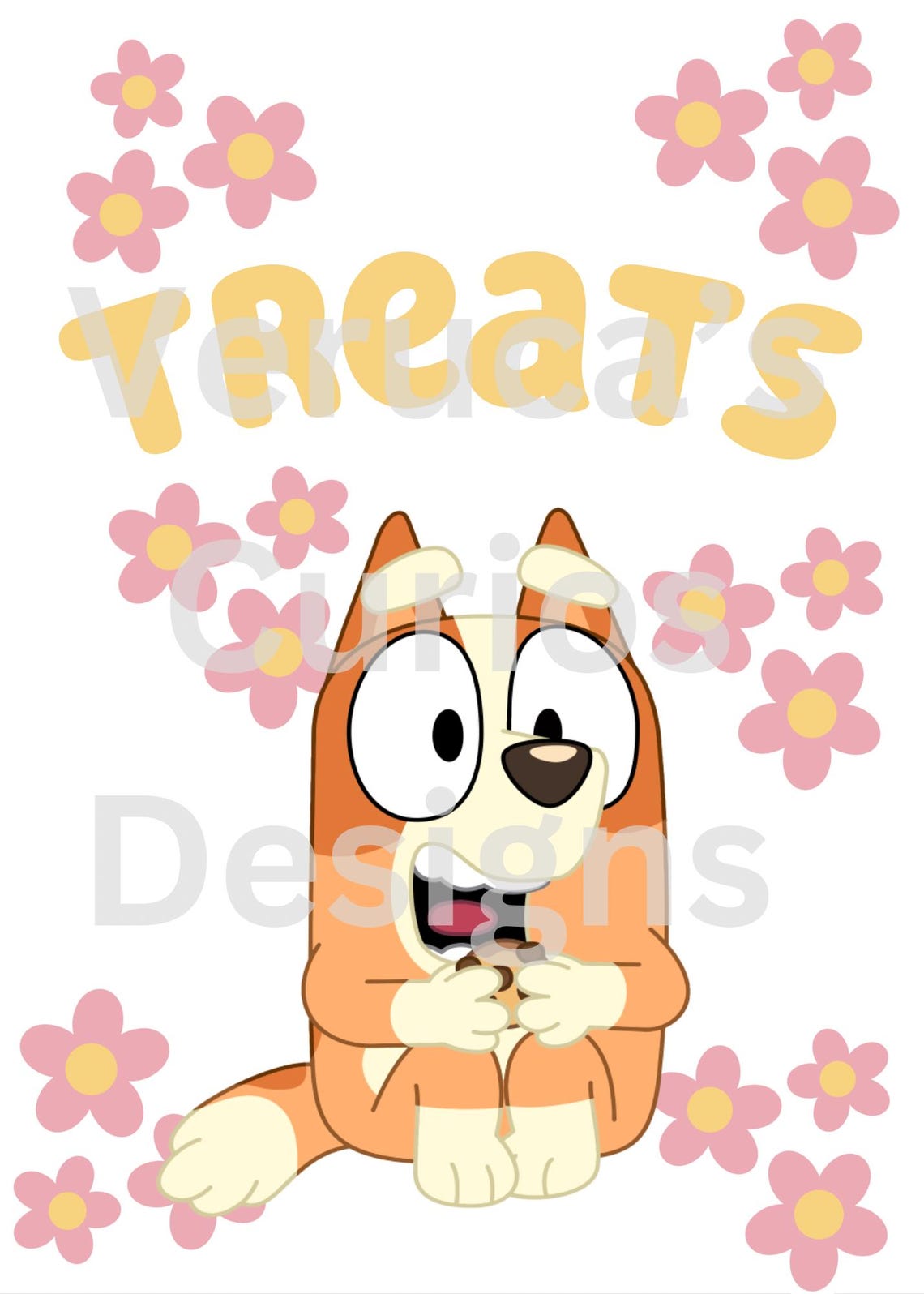 Bluey Girly Groovy Birthday Party Signs Digital Download Printable - Etsy