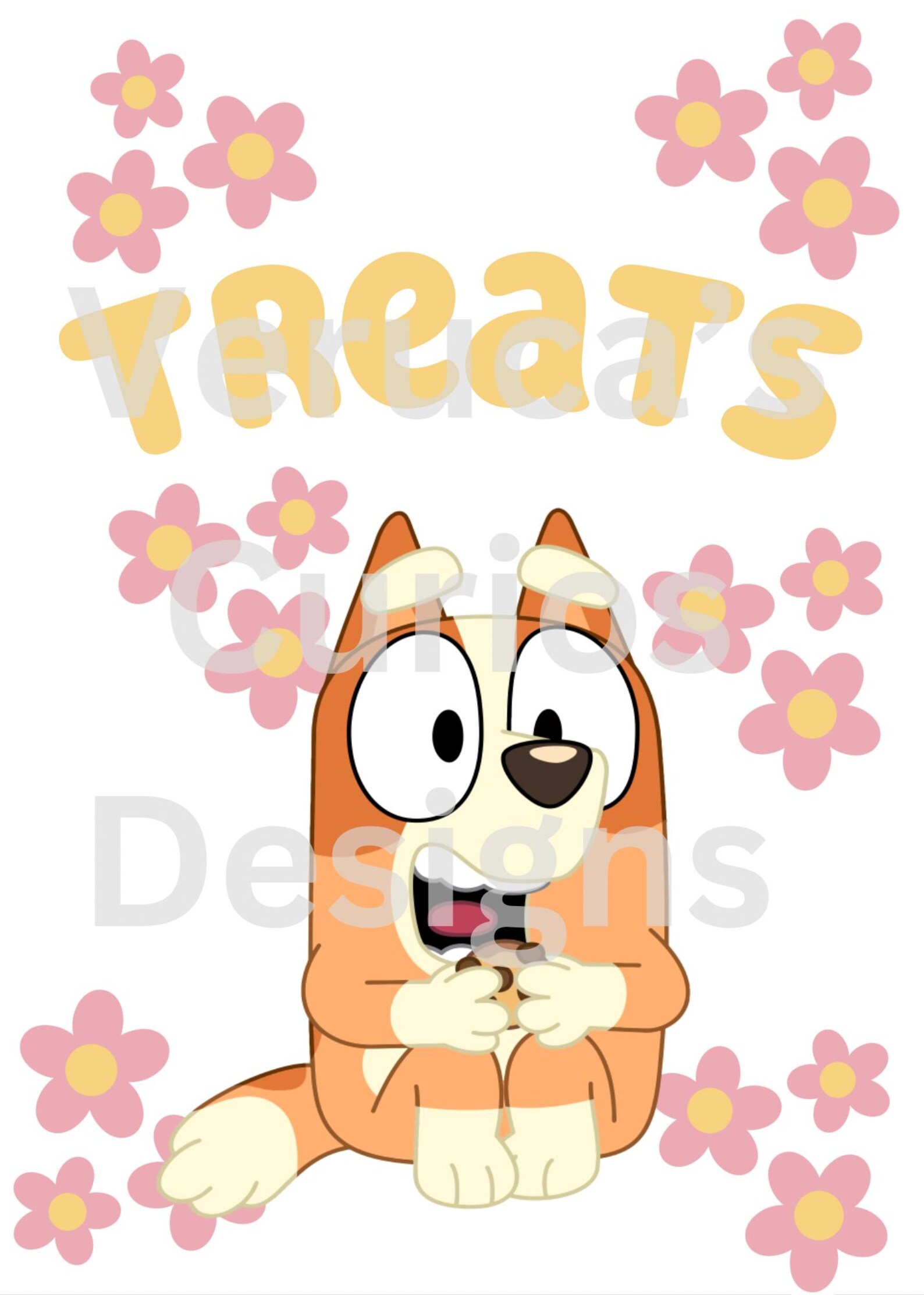 Bluey Girly Groovy Birthday Party Signs Digital Download Printable - Etsy