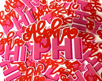 Alpha Phi Alpha Sticker | Etsy