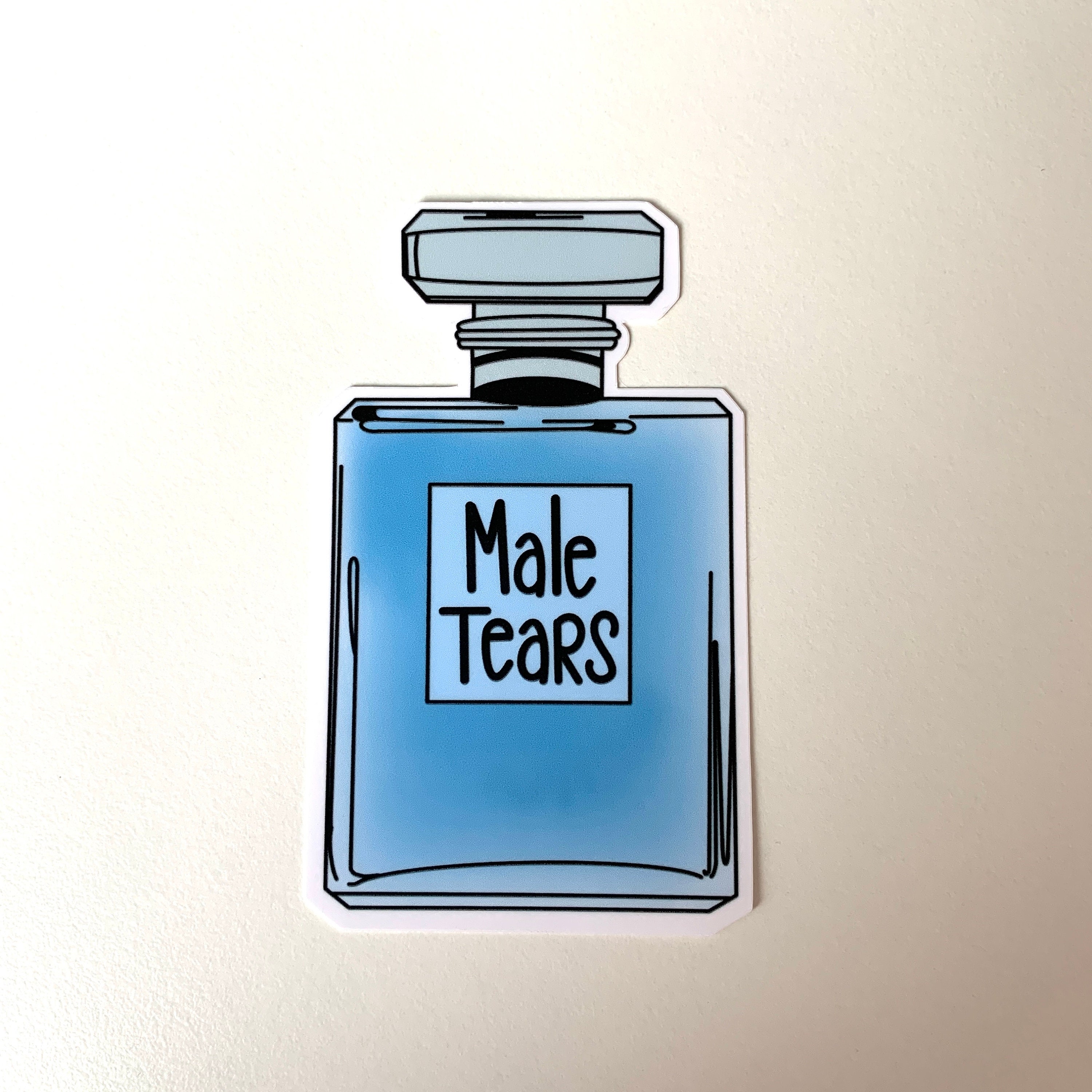 Male Tears Perfume Sticker - Etsy