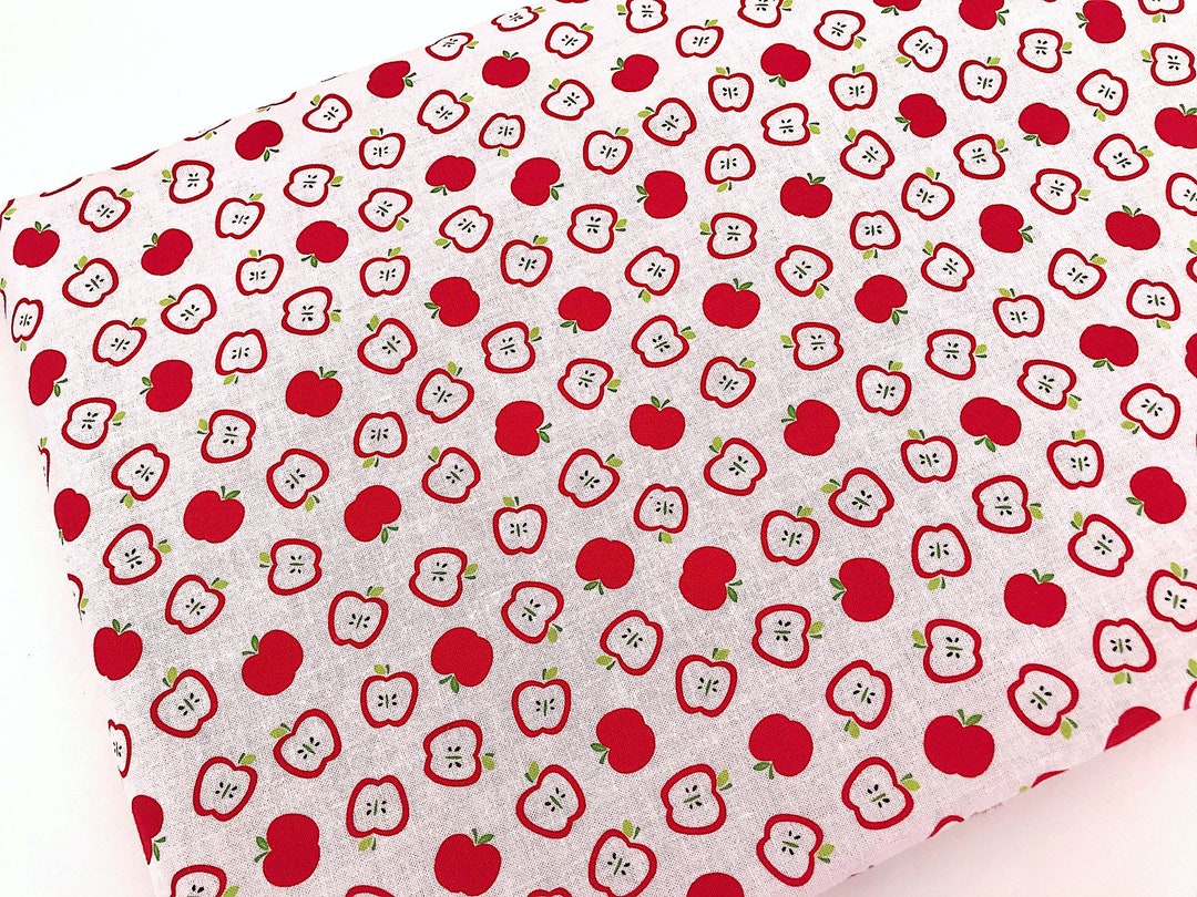 Handmade Baby Blanket in Cute Apple Print - Etsy