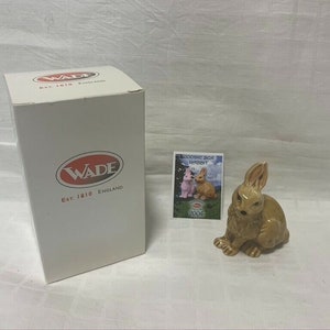 Wade Goodie Box Rabbit With Box and Certificate, 2004 - Etsy