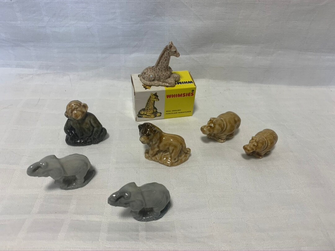 Wade English Whimsies Set 4 - 1973. Including Different Variations ...