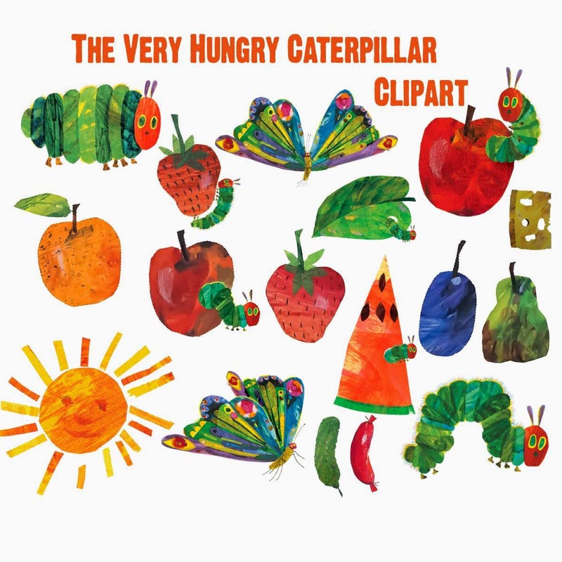 Hungry Caterpillar Visuals - Etsy