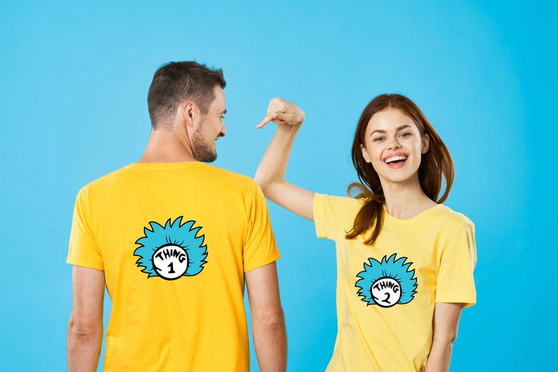 Thing 1 Thing 2 SVG, Thing 1 and Thing 2 Png Svg Pdf Eps Dxf High ...