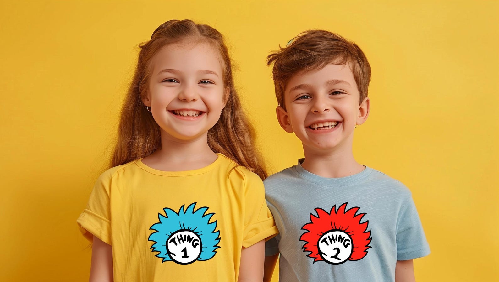 Thing 1 Thing 2 SVG, Thing 1 and Thing 2 Png Svg Pdf Eps Dxf High ...