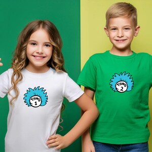 Thing 1 Thing 2 SVG, Thing 1 and Thing 2 Png Svg Pdf Eps Dxf High ...