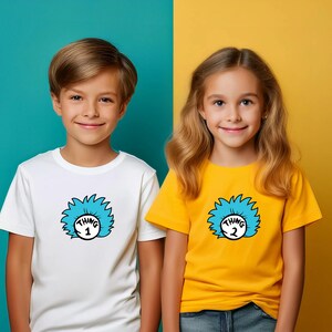 Thing 1 Thing 2 SVG, Thing 1 and Thing 2 Png Svg Pdf Eps Dxf High ...