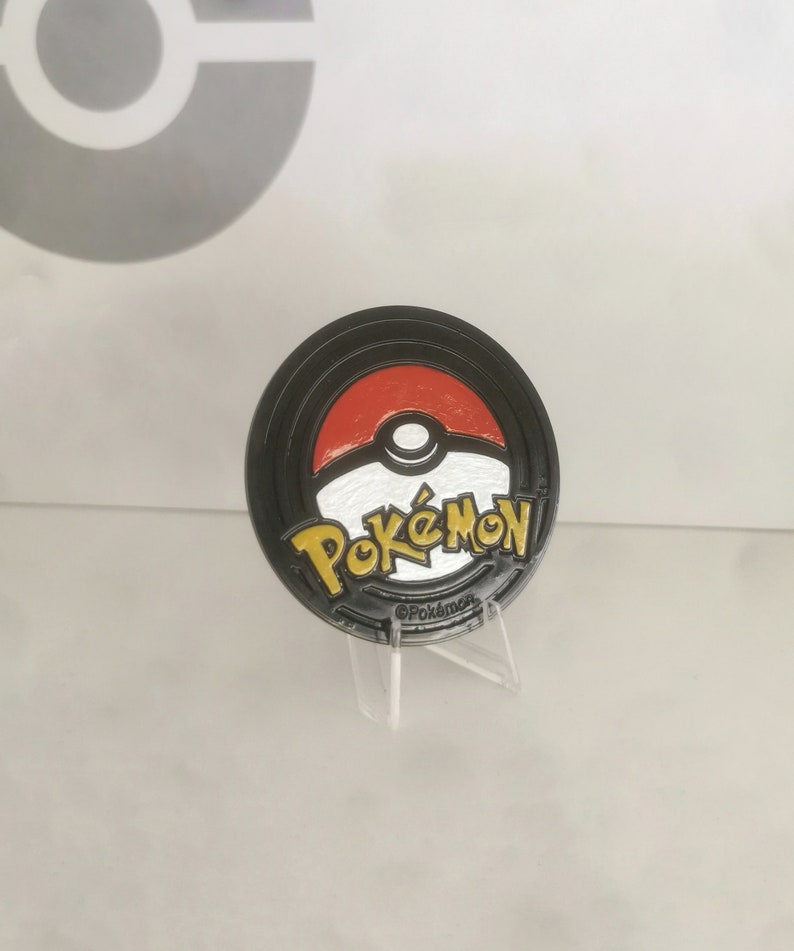 Pokemon Eevee Painted Jumbo Flipping Coin - Etsy
