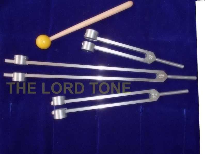 Professional Otto Tuners Tuning Forks 32hz,64hz, 128 Hz Weighted Tuning ...