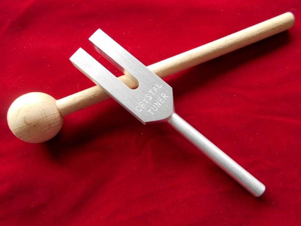 Crystal Tuner 4096 Hz Tuning Fork With Large Handle & Velvet - Etsy