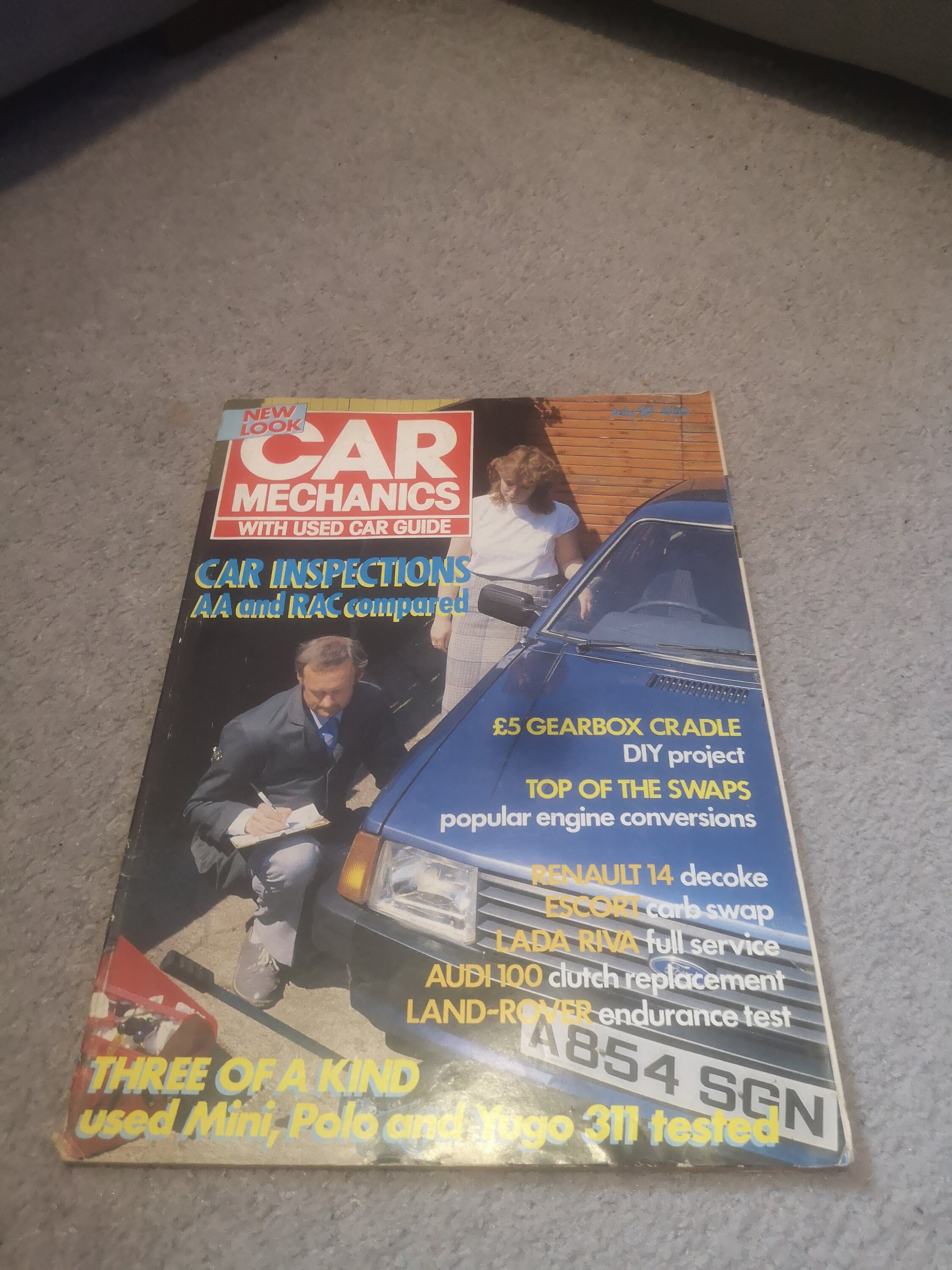 Advertisements Collectibles July 1987 Car mechanic magazine eighties ...