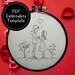 Valentine Couple Hand Embroidery Pattern DIY Embroidery - Etsy