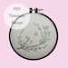 Cherry Blossoms Hand Embroidery Pattern DIY Design - Etsy