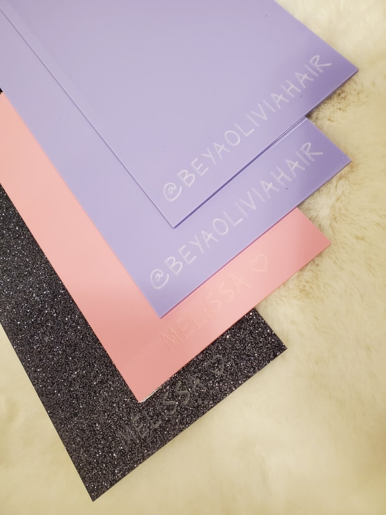 Balayage Acrylic Hair Board Hair Stylist Board Hair Dye - Etsy