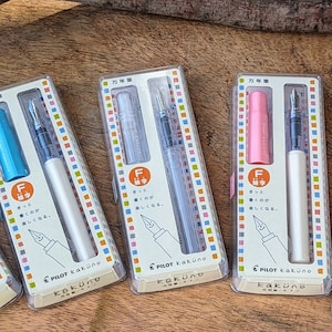 Pilot Japanese Ink Pen 5 Colour Options Made by Pilot Japan Black Ink ...