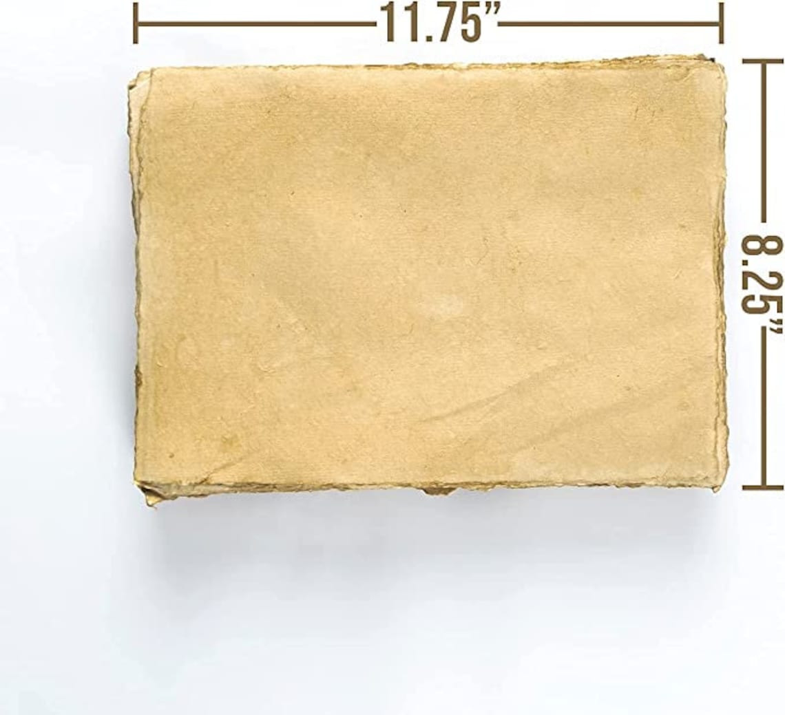 A4 Antique Paper- 75 Sheets | Leakproof Paper | Antique Handmade Paper ...