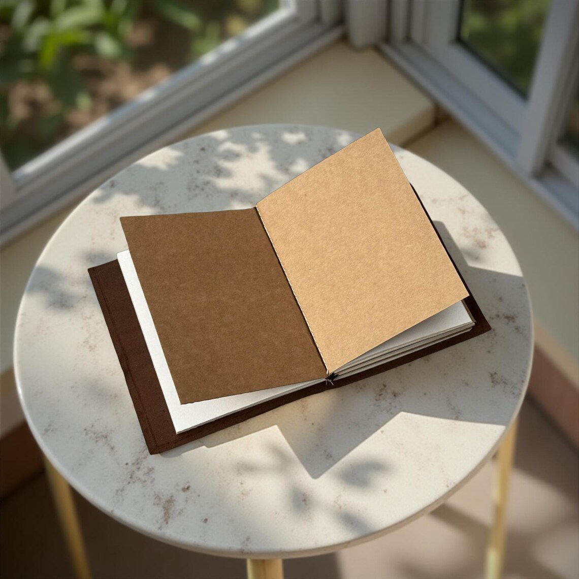 A5 Refillable Leather Journal | 4 Paper Rims | Acid Free Paper | 2 ...