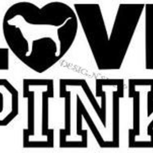 Love Pink Svg Cutting File Cricut Laser Engrave Cutting Etsy