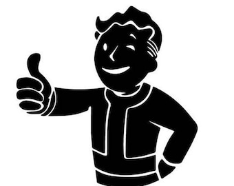 Vault Boy Decal - Etsy