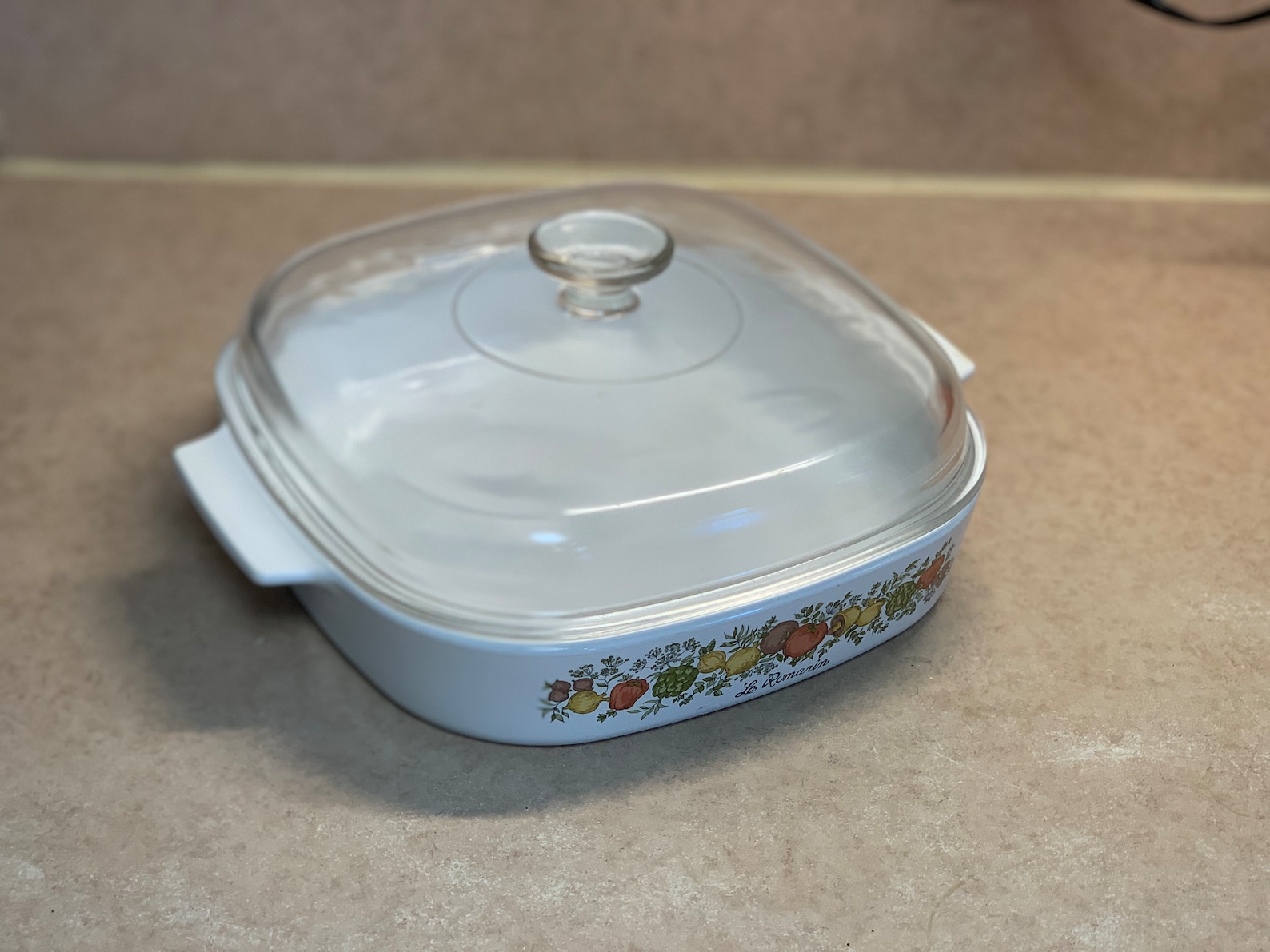 Rare Vintage Corning Ware Spice of Life A-12C Le Romarin Casserole ...