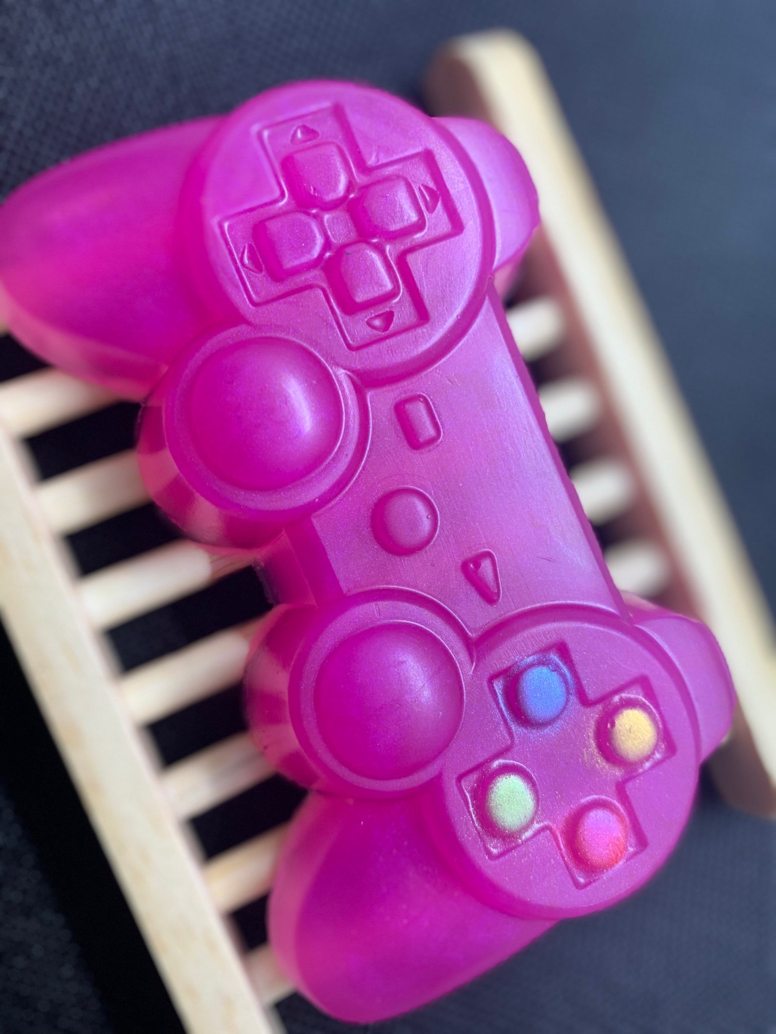 Gamer Soap 70g Pink or Black Vegan Friendly. Handmade - Etsy