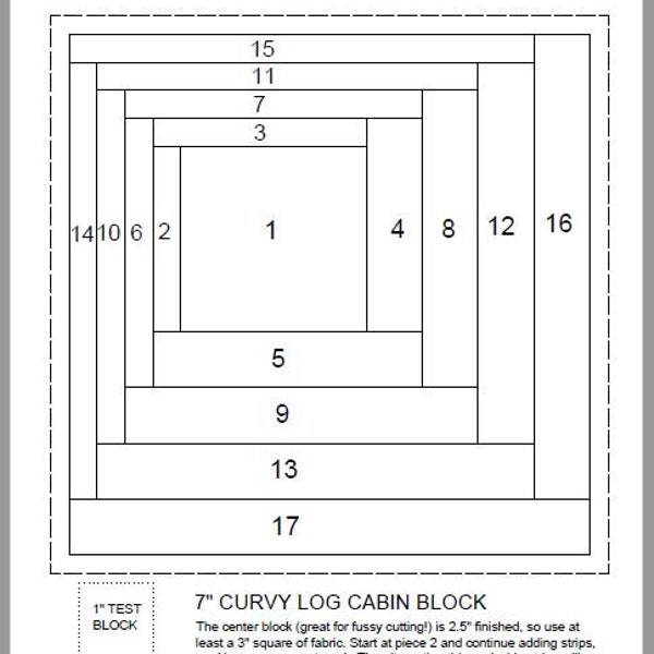 Log Cabin Quilt - Etsy