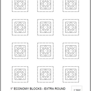 FPP - Mini Economy Blocks (square-in-a-square) + Bonus "extra Round ...