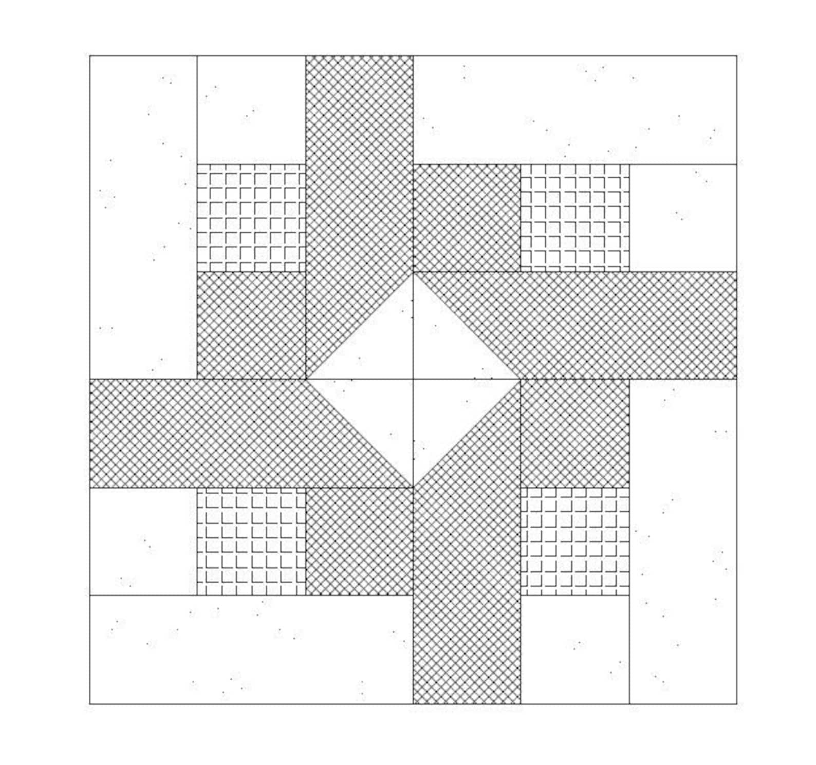 FPP Pattern Super Easy Foundation Paper Piecing Whirlygig - Etsy