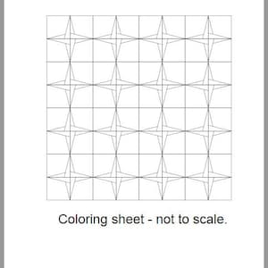 FPP - Print Your Own - Atomic Star Block - 6, 12, 14 & 16 Inch Sizes ...