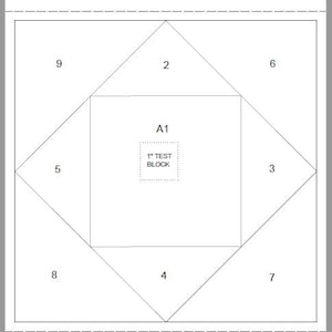 FPP - Foundation Paper Piecing - Storm at Sea - 2 Sizes (8" & 12 ...