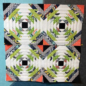 FPP - Print Your Own - 6" Pineapple Block - Foundation Paper Piecing - Etsy