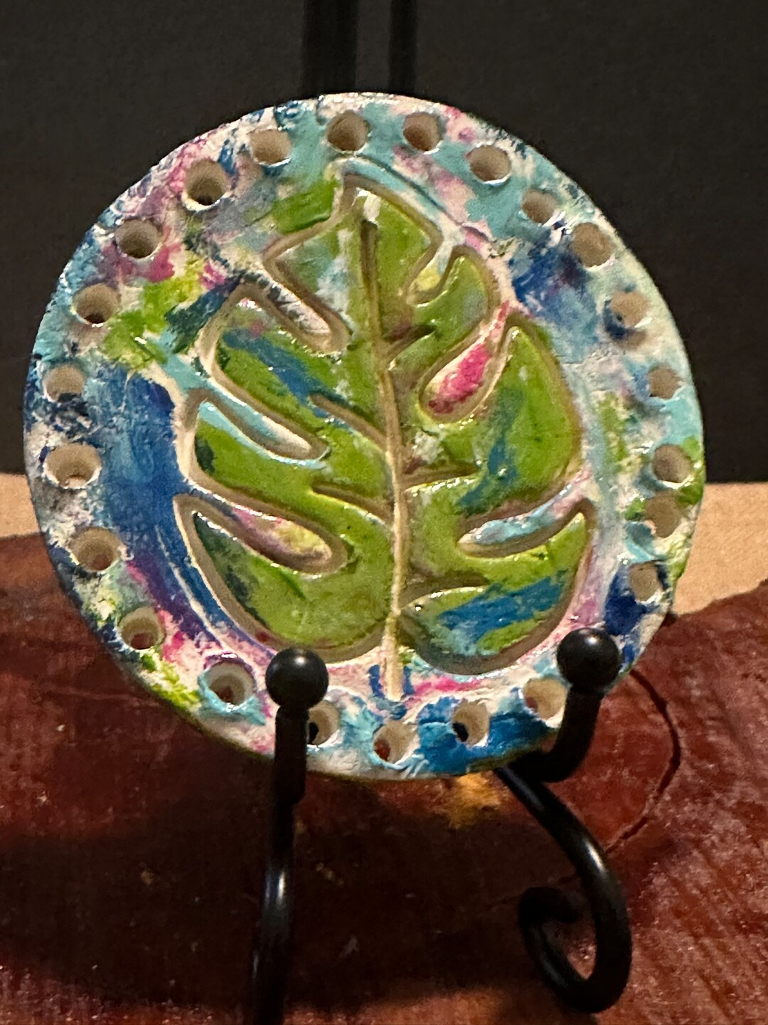 Hand Made Palm Leaf Pine Needle/straw Centerpiece Basket Weaving - Etsy