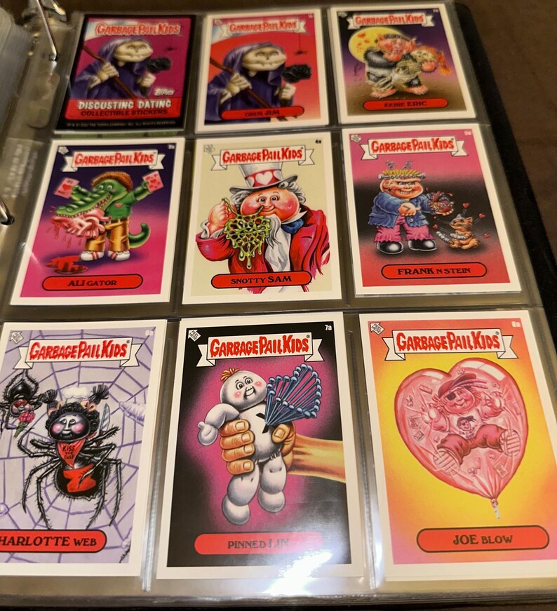 2022 Garbage Pail Kids Disgusting Dating Online Set - Etsy