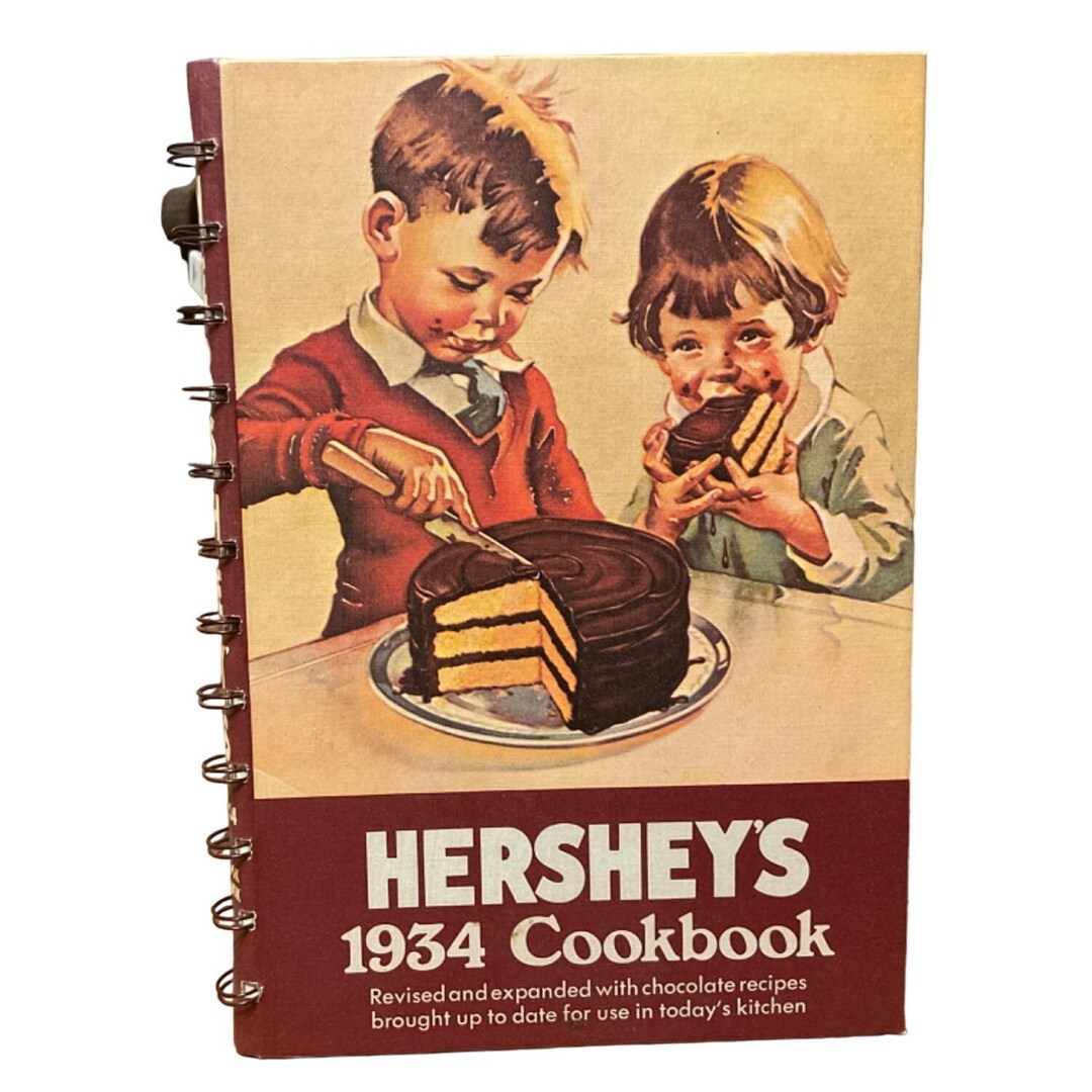 Hershey's 1934 Cookbook Reprint 1971 Western Publishing - Etsy