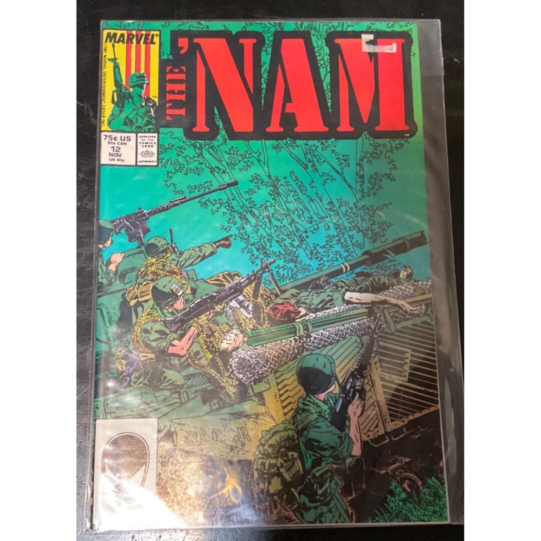 Marvel the 'nam Comic Book #12 November Vintage 1987 Issue - Etsy