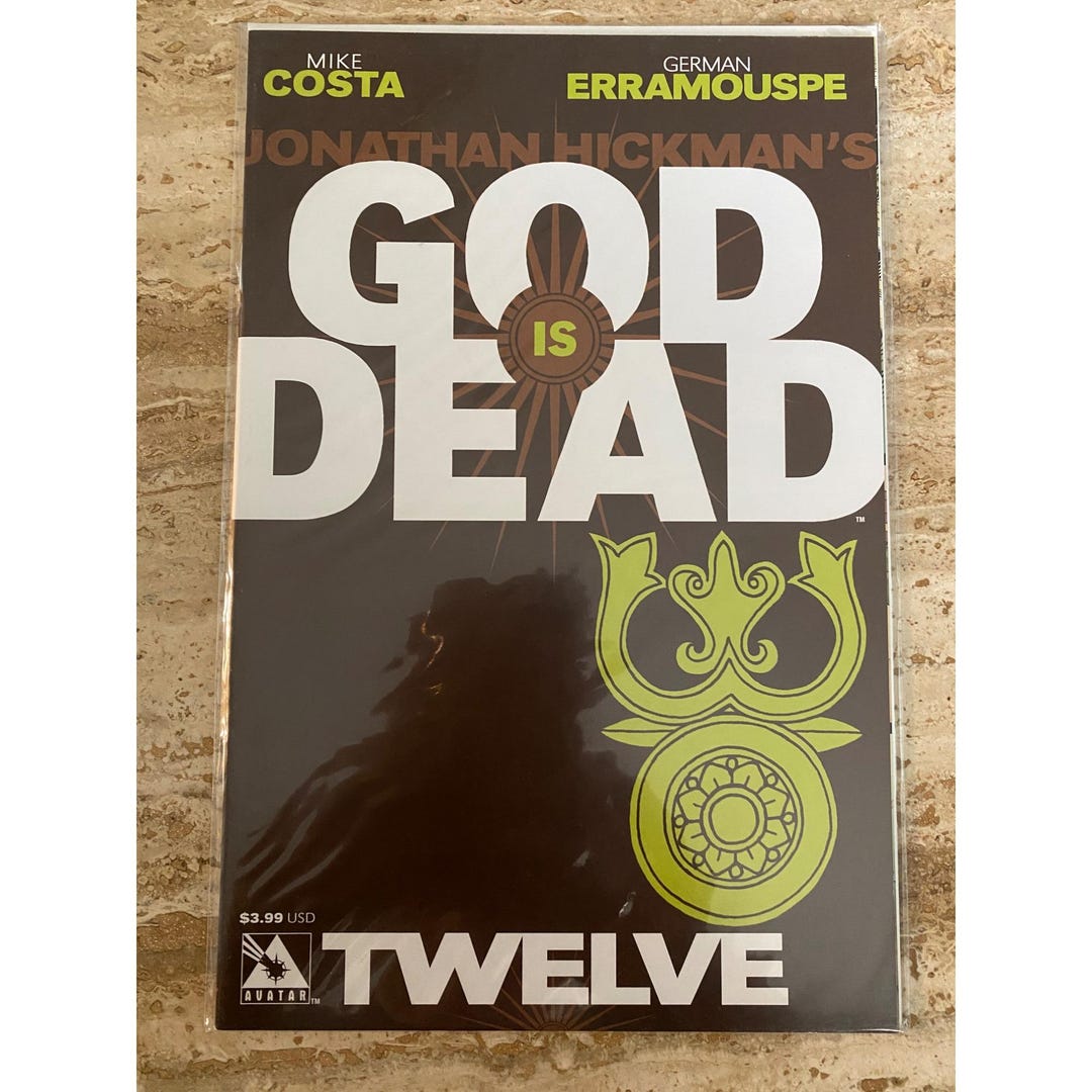 Jonathan Hickmans God is Dead #12 Comic Book Avatar Press 2014 - Etsy