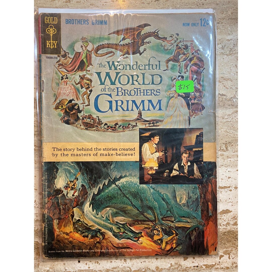 Vintage Gold Key Comic: the Wonderful World of the Brothers Grimm 1962 ...