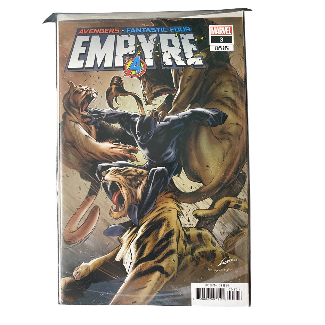 Comic Marvel Empyre Avengers Fantastic Four Issue #3 Variant Edition ...